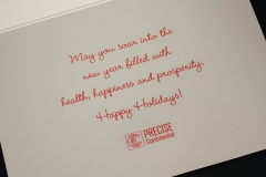 Precise Continental 2016 Holiday Card - Precise Continental